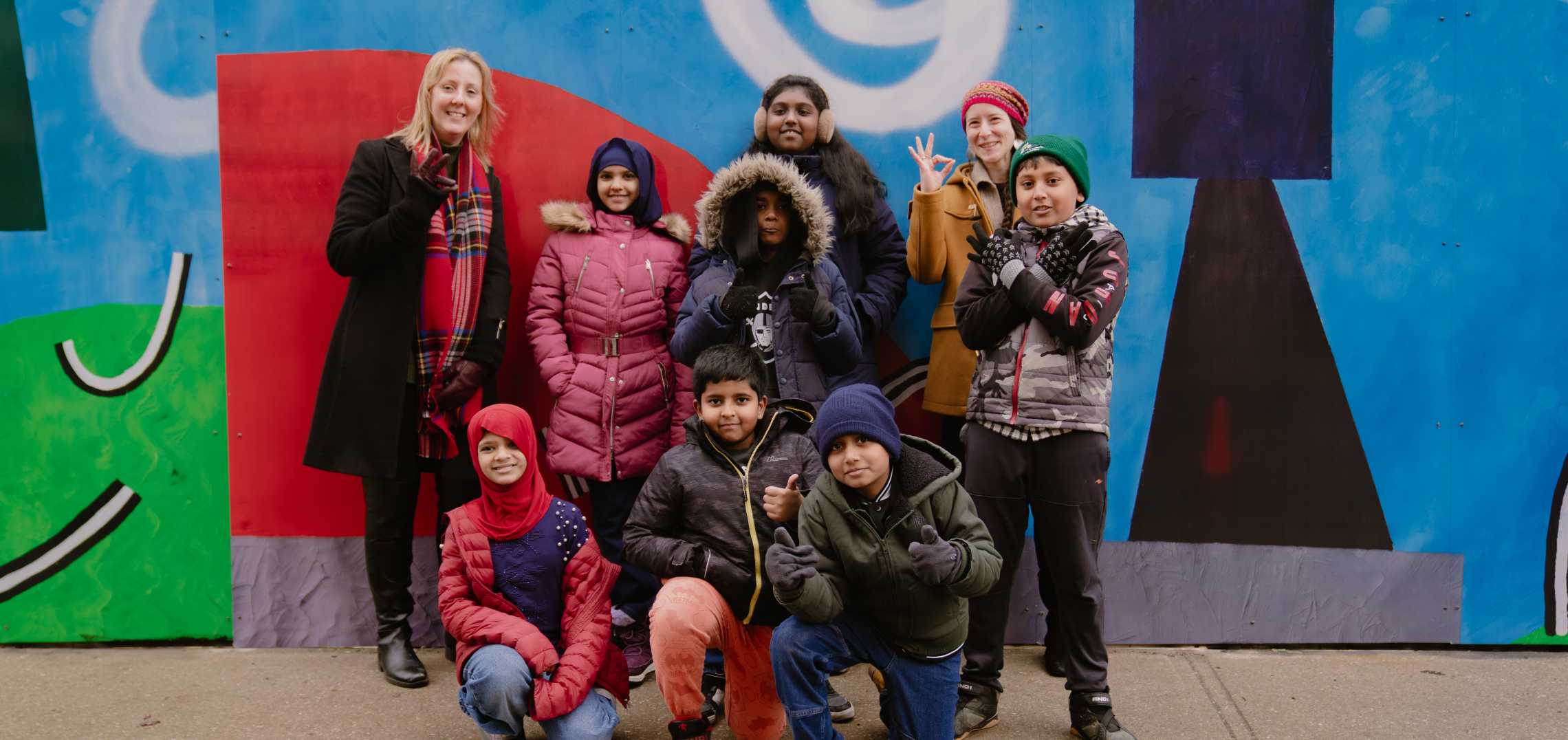 Art mural unveiled at 591 Sherbourne in St. James Town | Urbanize Toronto